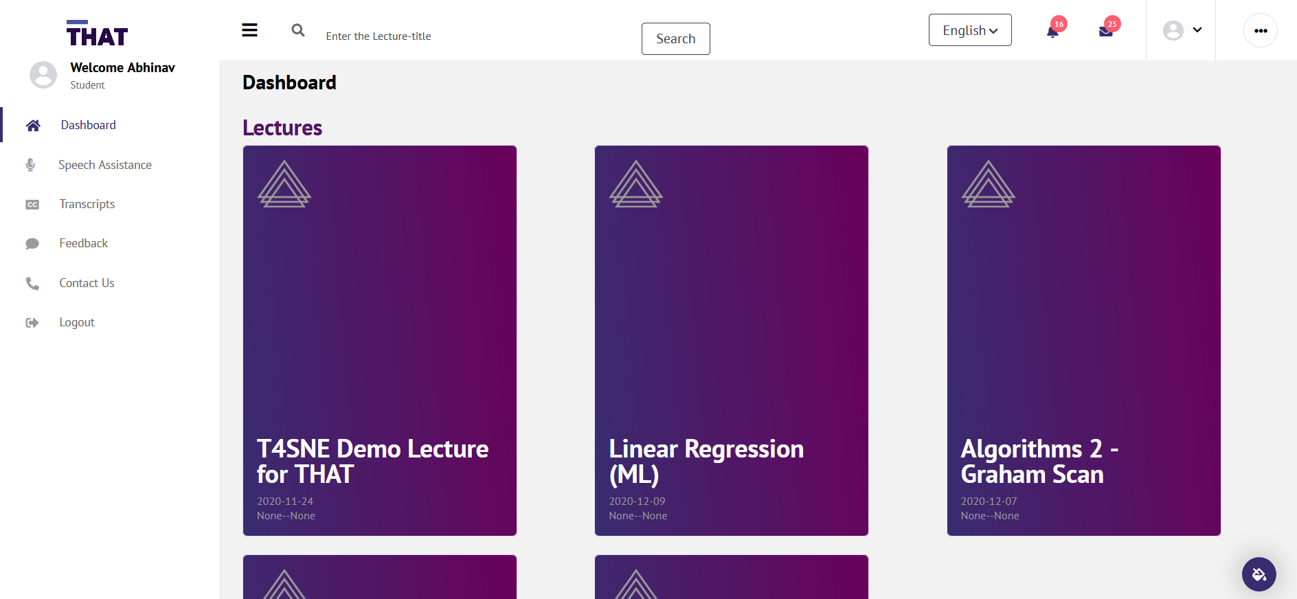 Abhinav Bohra | SDE Projects